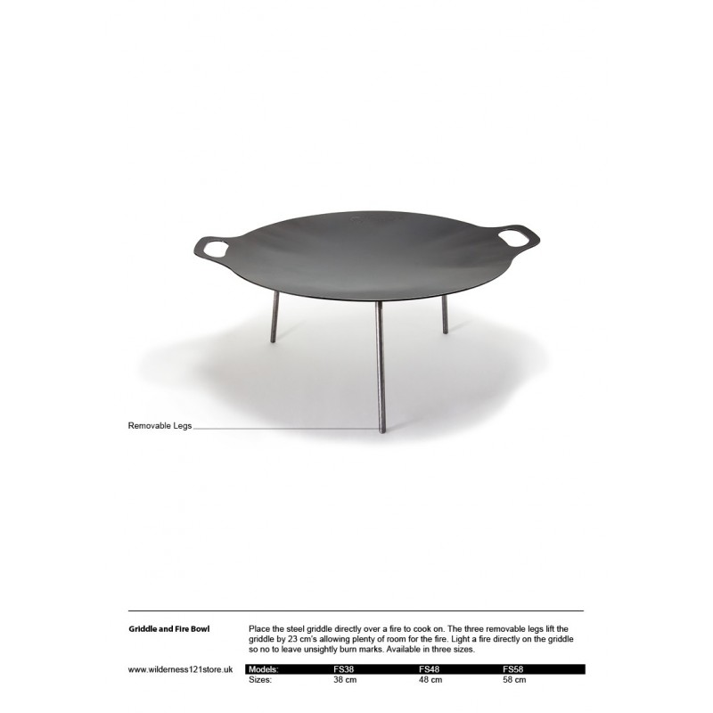 Griddle and Fire Bowl from Petromax