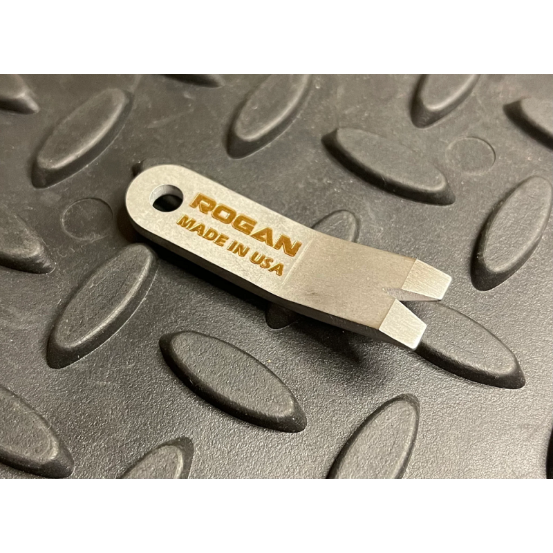 ROGAN MTT - Micro Task Tool - EDC Pry Bar Keychain Tool