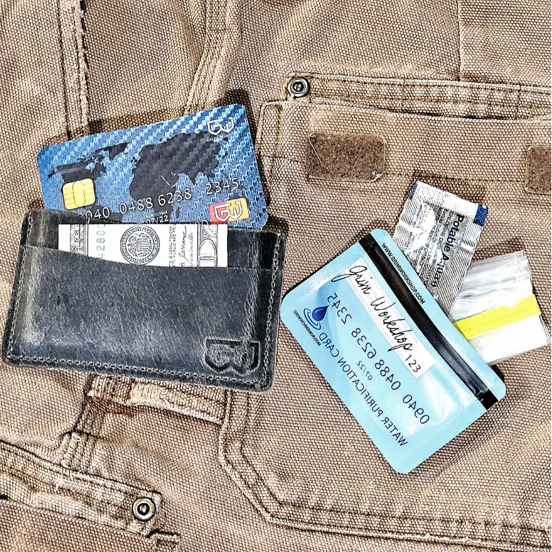 Grim Workshop - Water Stash Card: Credit Card Size Waterproof EDC ...