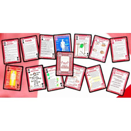 First Aid Playing Cards : 54 First Aid and Preparedness Playing Card ...